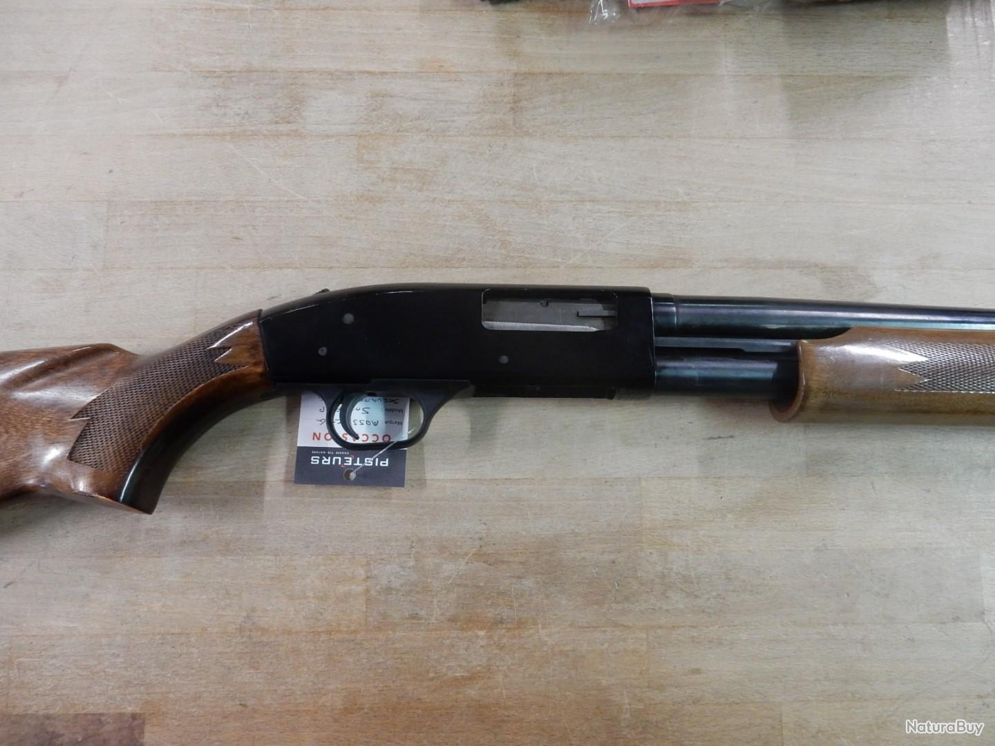 FUSIL A POMPE MOSSBERG 500 ATP CAL 12/76 CANON 47 CM CAT B OCCASION BON ...