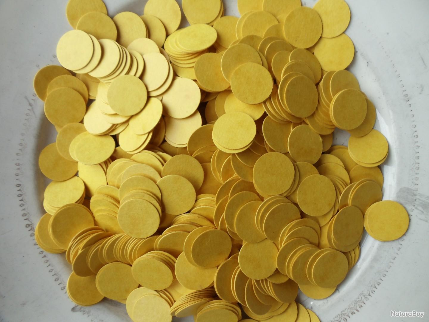 Lot de 100 cartons glacés en calibre 16. - Bourres, cartons, rondelles ...