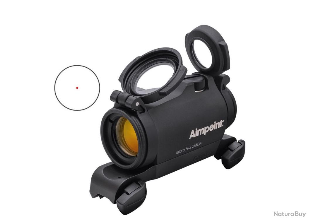 Aimpoint Micro H2 2MOA + Montage Blaser - Points rouges tubulaires ...