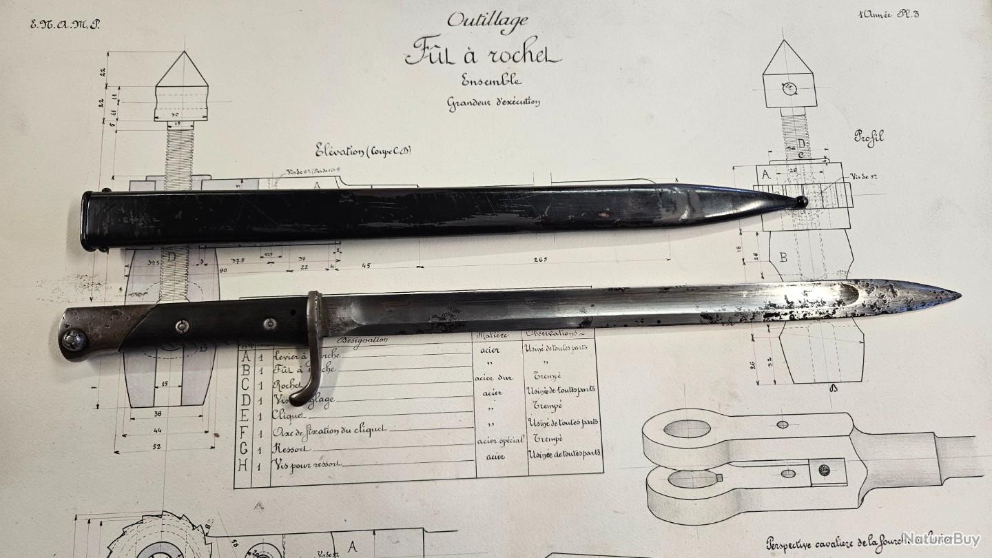 Rare baionnette S14 gottscho pour Mauser - Baïonnettes (13949350)