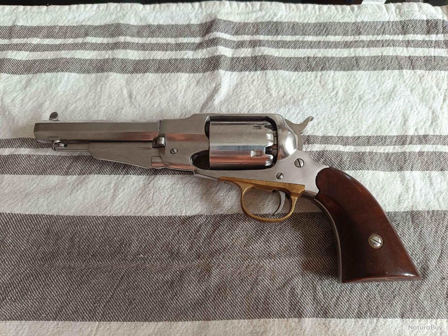 Remington 1858 New Army Uberti Cal 44 Neuf - Revolvers à poudre noire ...