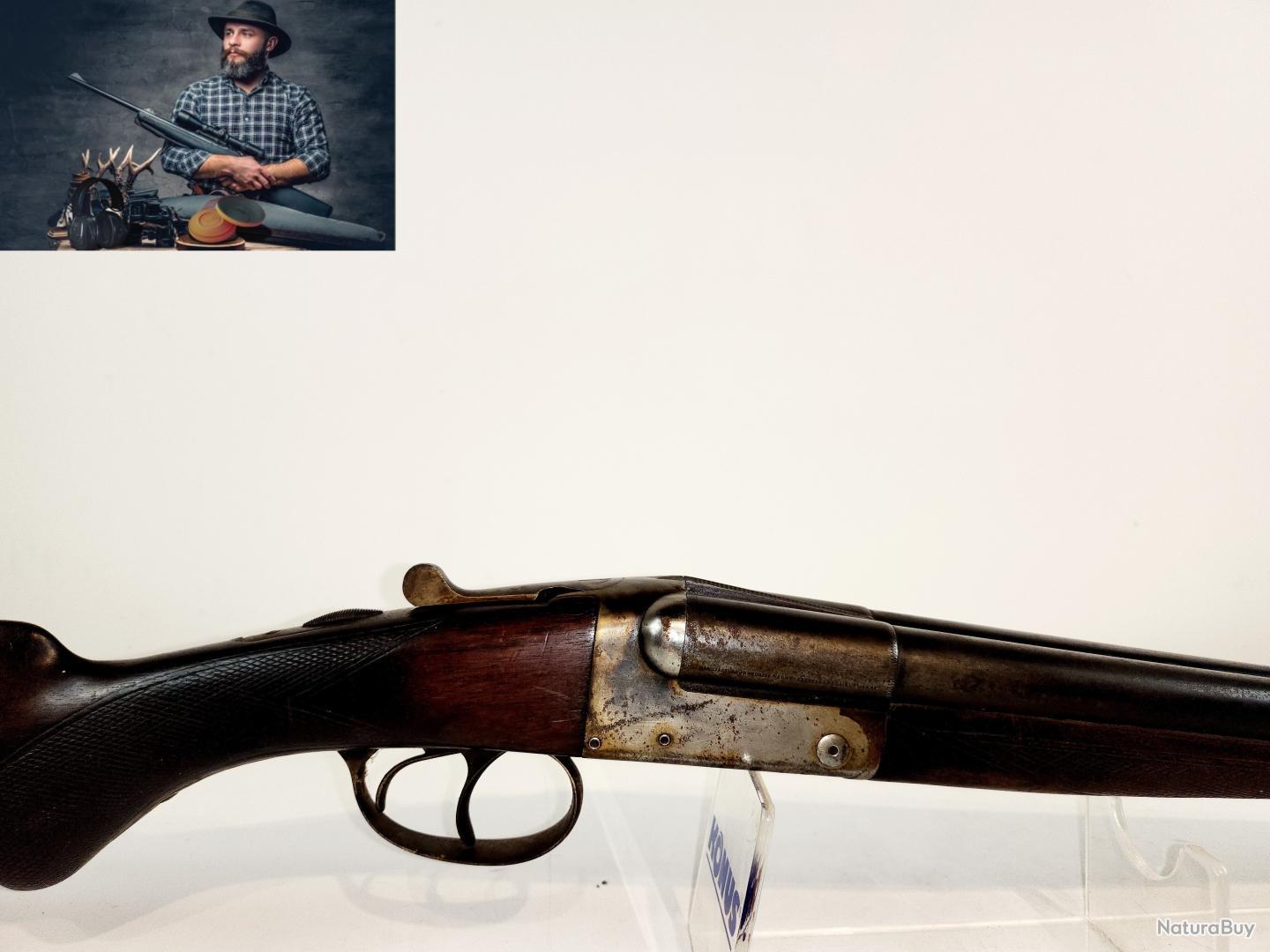(2399) Fusil De Chasse Juxtaposé Manufrance Robust 208 Cal.16/65 ...