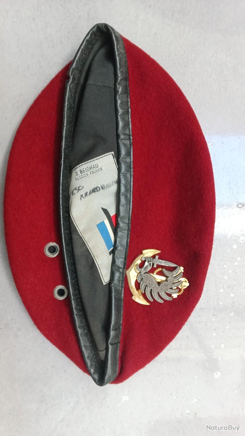 Béret militaire français - Troupes aéroportées / Commandos Marine ...