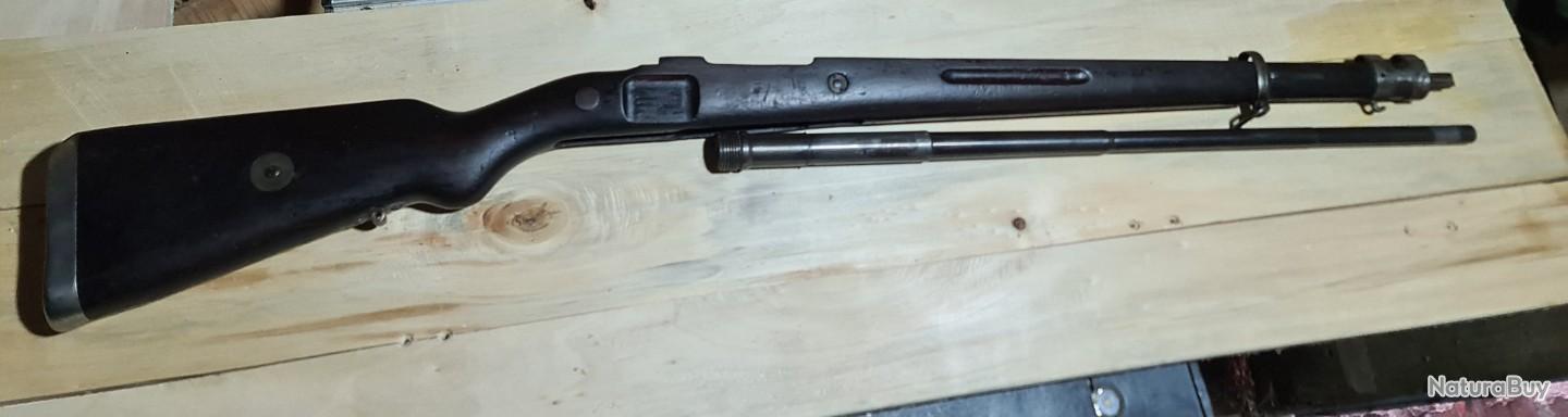 Lot crosse et canon mauser 98k brésilien - Canons d'armes rayées (13954367)