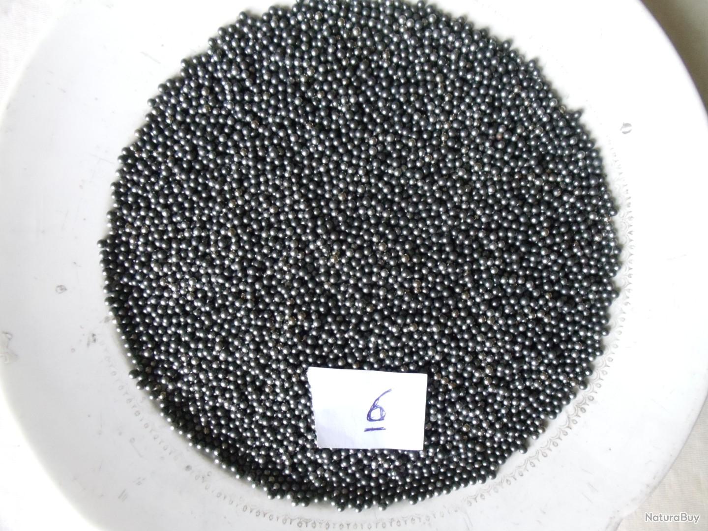 Lots de 3 kilos de grenaille de plomb durci ancien n°6. - Plombs ...