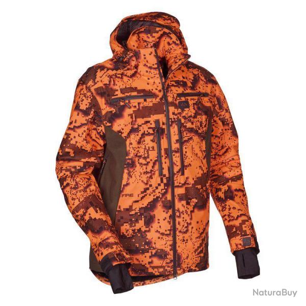Veste de chasse Swedteam Rigde 3 54 Camo Desolve Fire - Vestes et ...