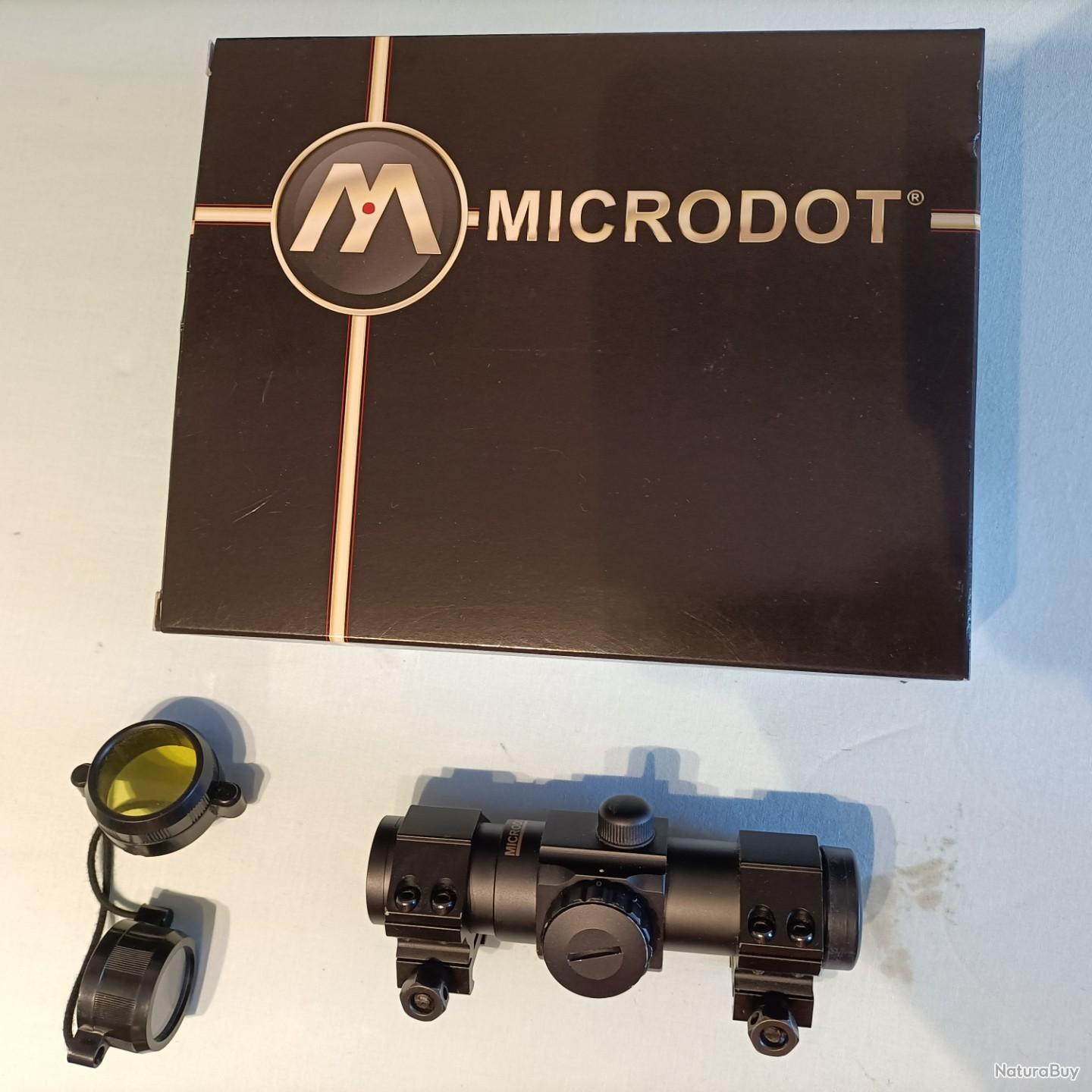 Point rouge microdot BED 4 diamètre 30 mm Réticule 3 MoA - Points ...