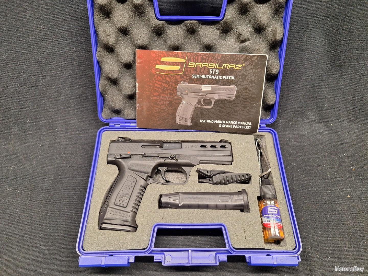 Pistolet Sarsilmaz ST9-S, Cal. 9mm para - 1€ sans prix de réserve !! - Pistolets de Catégorie B ...