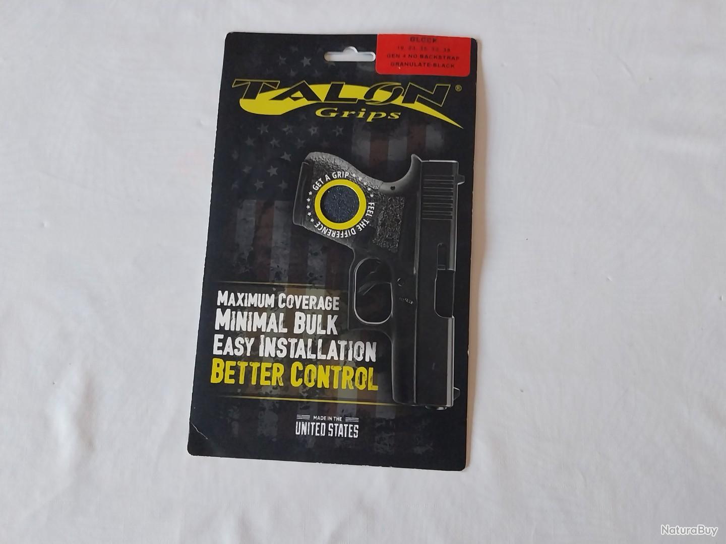 TALON GRIP GRANULEUX pour GLOCK 19 GEN 4 sans dosseret - Poignées ...