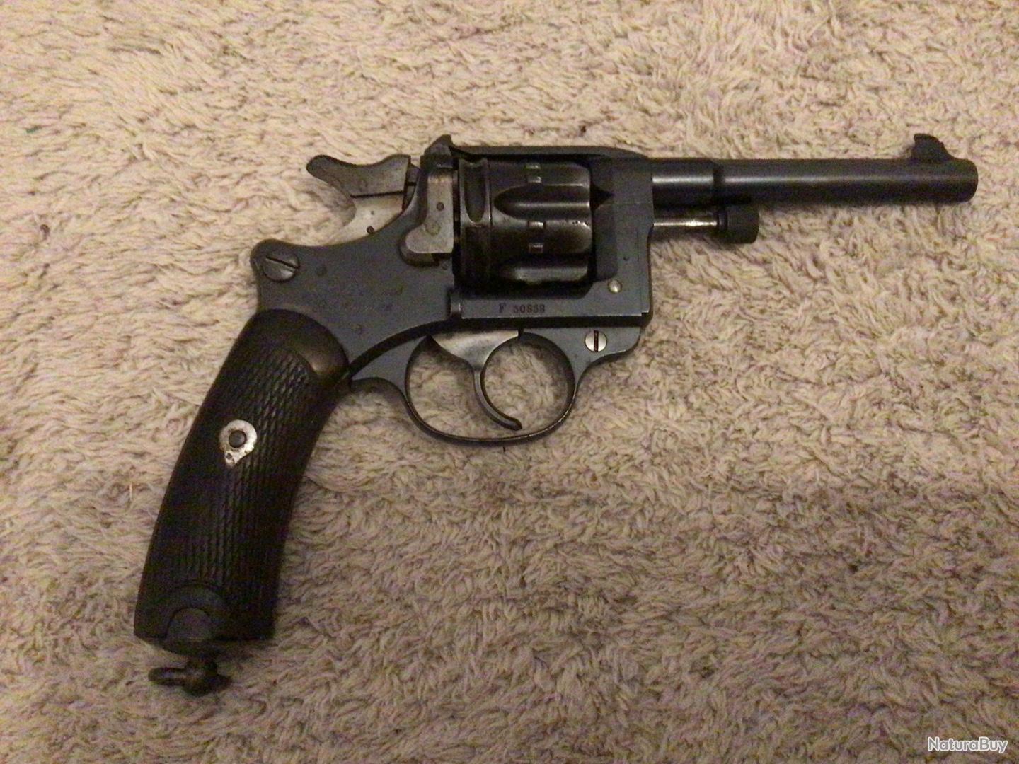 Revolver MAS modèle 1892 ( S 1893 ) en calibre 8mm/92 - Revolvers de ...
