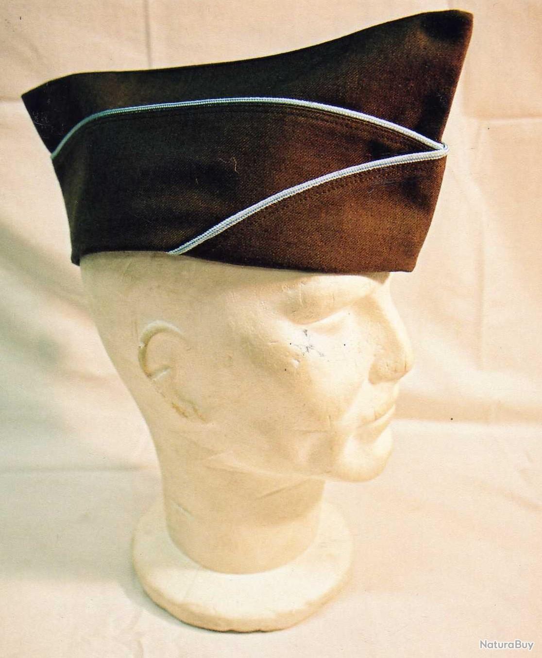 DESTOCKAGE : Calot US WW2 Garrison Cap Infanterie MILITARIA - Calots ...