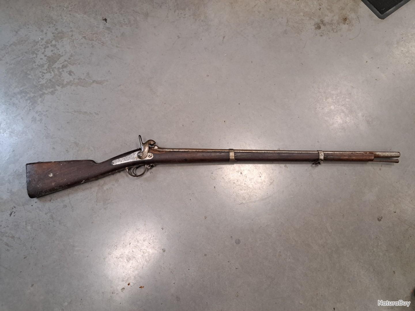 Fusil a percussion 1842 Mutzig - Fusils à percussion poudre noire ...