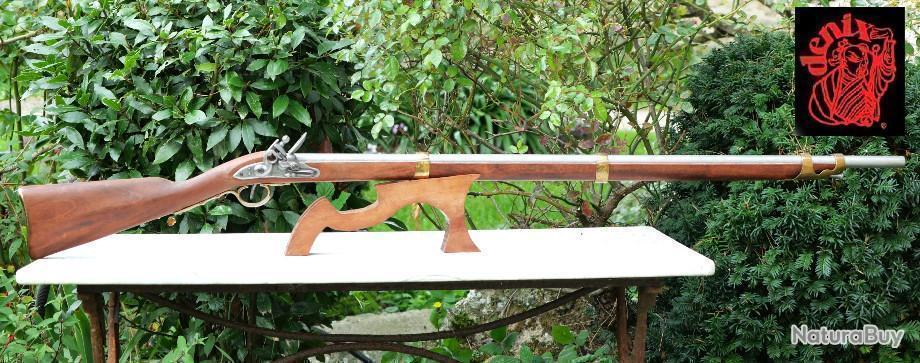 DENIX - Grand fusil à silex type français manufacture de St Etienne ...