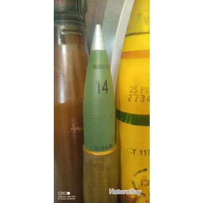 Replique d obus de 4.7cm pak 36 (t) sans douille - Reproductions de ...
