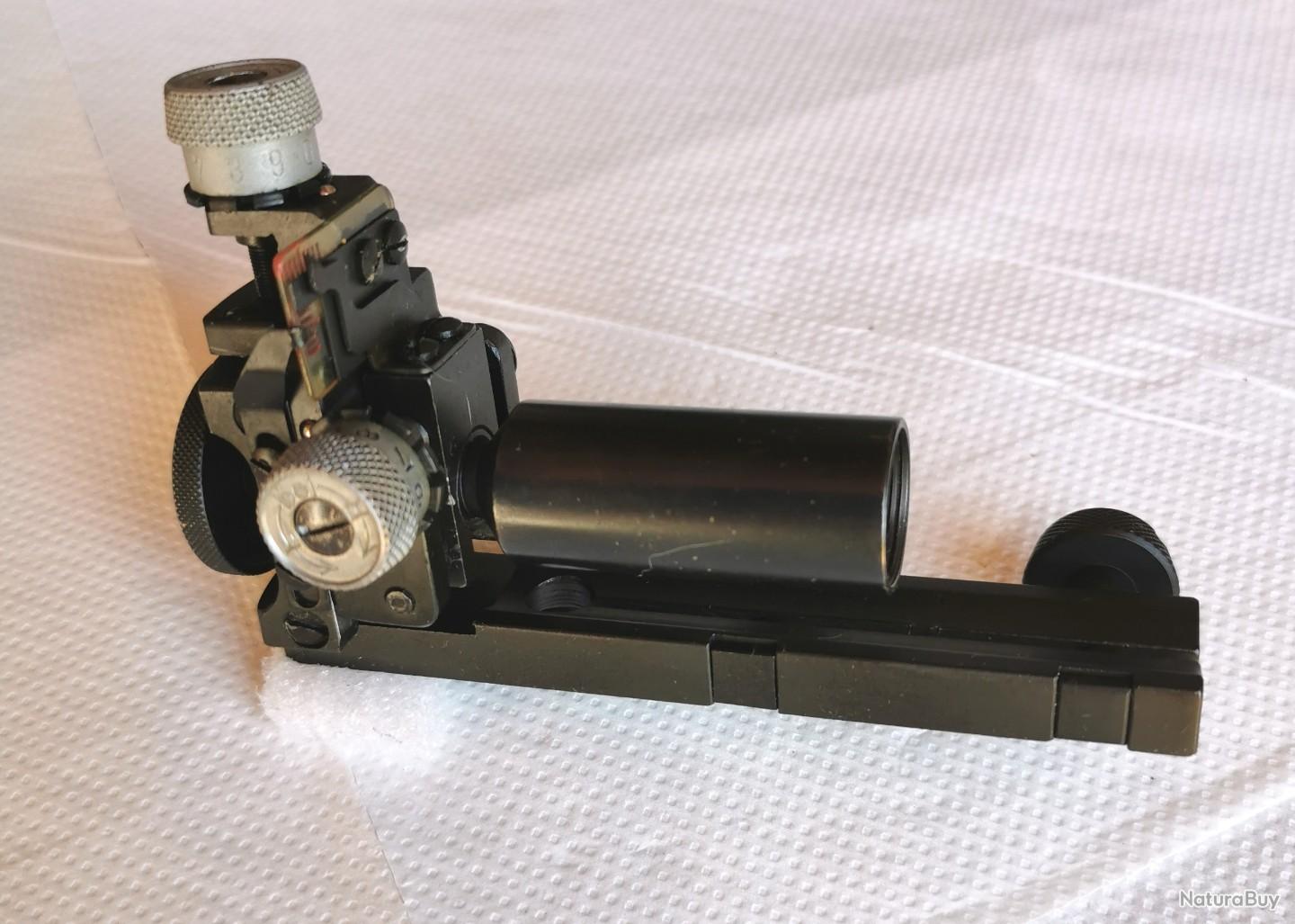 Dioptre micrométrique 10 clicks,ANSCHUTZ, Complet,Dioptre des 54 ,état ...