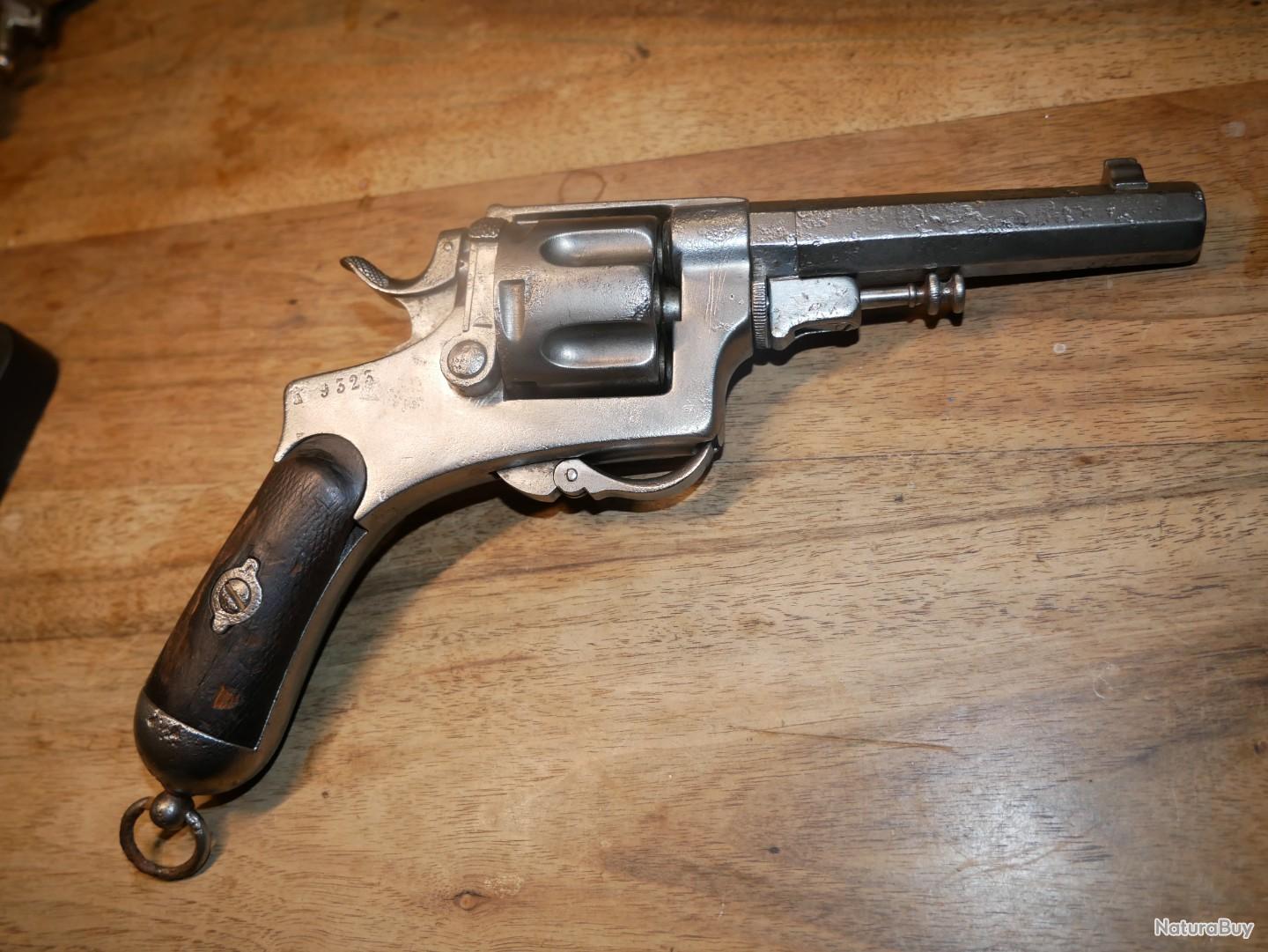 Revolver 1889 BODEO en 10.35mm à sureté de percussion externe (Rare ...