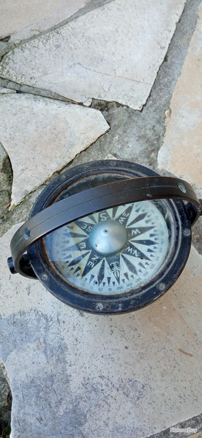 Boussole de Marine navire ancienne ( Marine marchande ) début XXeme ...
