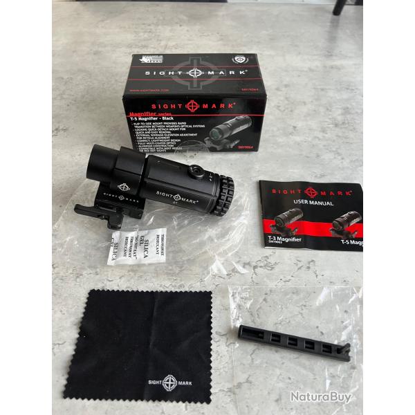 Sightmark Magnifier T5 neuf - Points rouges de tir et tactique (14033802)