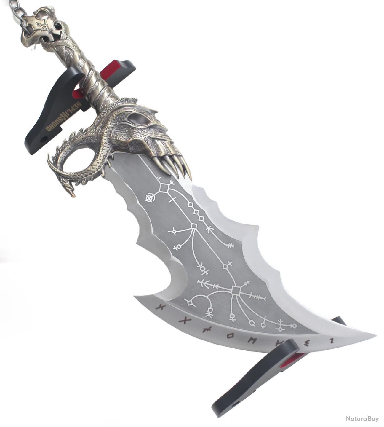 Kratos Lame du Chaos God of War Poignard Kratos Dague Couteau Acier ...