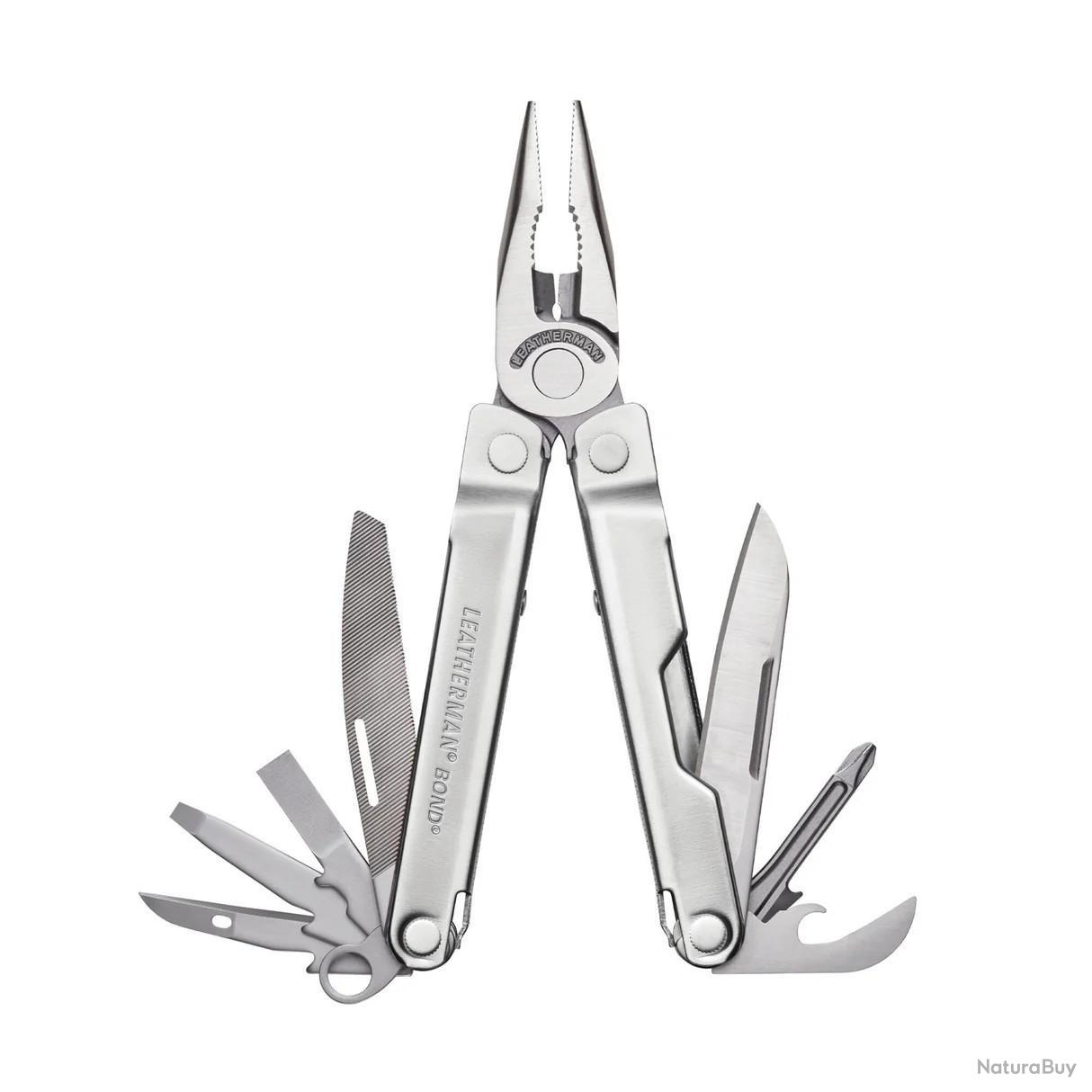 Leatherman BOND couteau multifonctions Stainless - Pinces ...