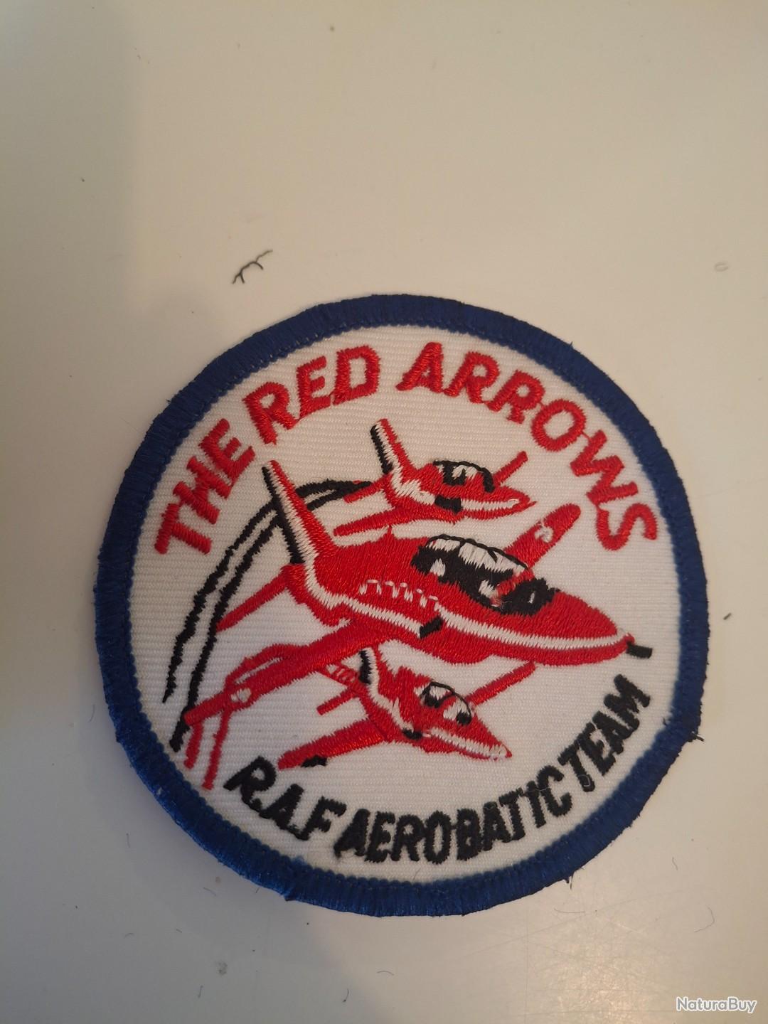 Patch royal air force. The red arrows. Sans velcro - Insignes en tissu ...