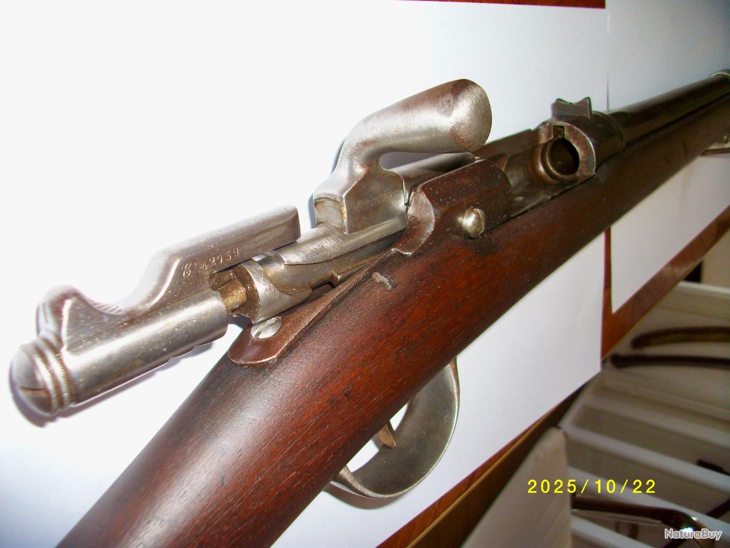 Chassepot-Gras Transformé chasse calibre 28 - Fusils et mousquetons ...