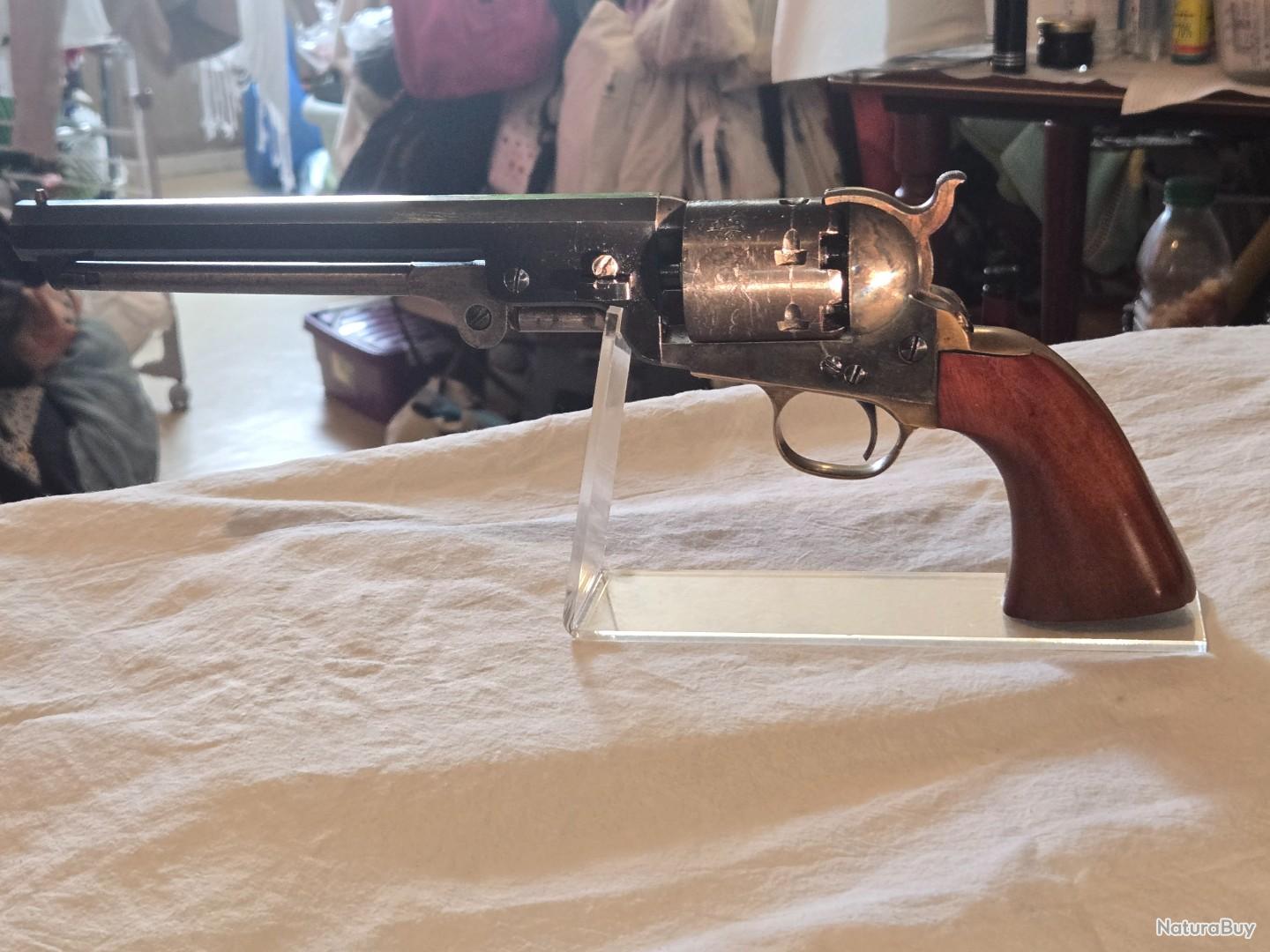 Réplique COLT 1851 C.O.M GARDONE VT. NAVY MODEL. Calibre 36. Année 1976 ...