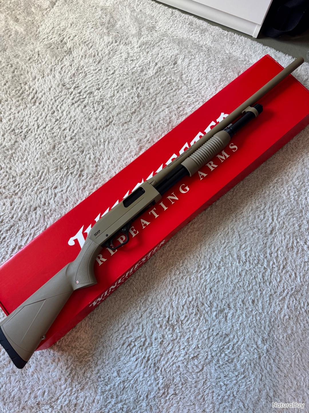 Fusil WINCHESTER Sxp Dark Earth Rifled Cal 12 61 Cm - Fusils à pompe de ...