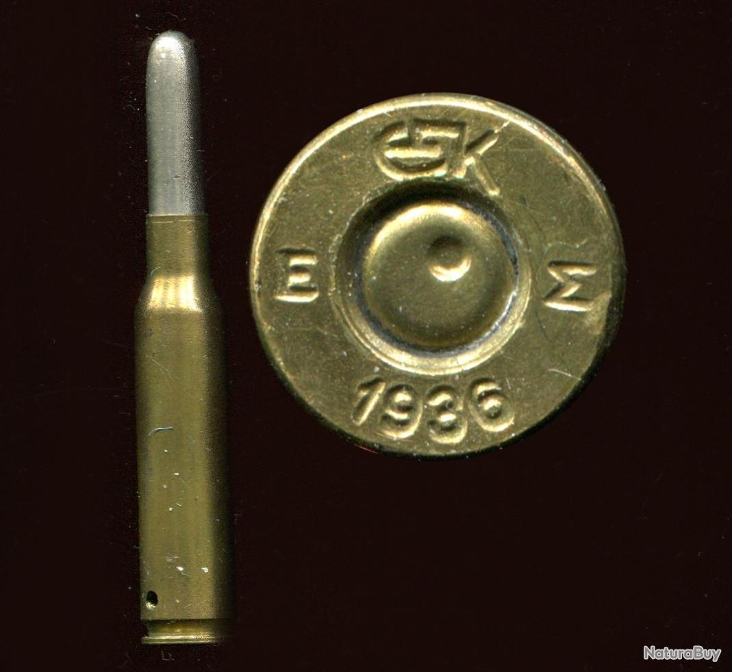 6.5 x 54 Mannlicher Grec - beau marquage militaire : E EK Sigma 1936 ...