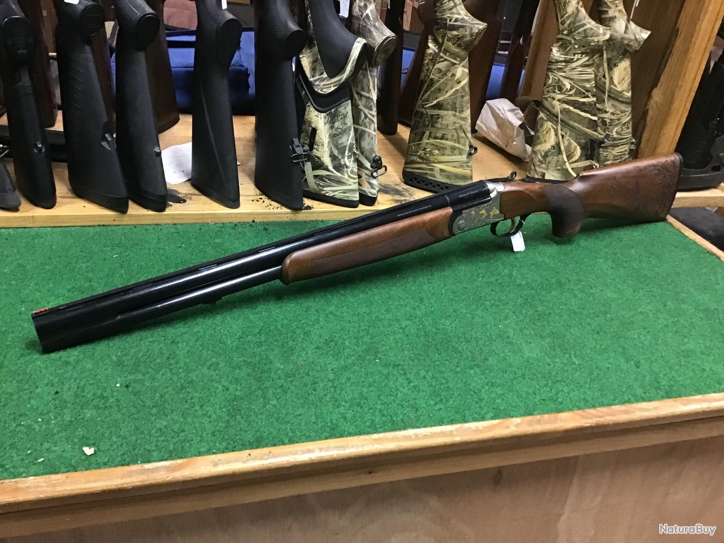 Bettinsoli Silver Lite Becassier Cal 12/76 - Fusils Superposés calibre ...