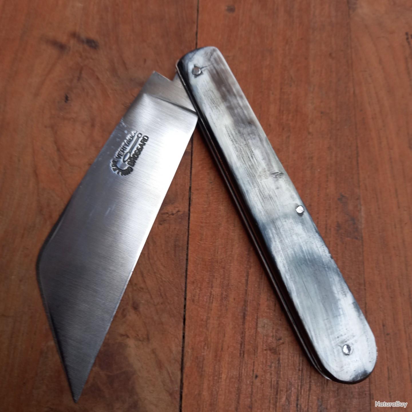 Couteau Régional VÉRITABLE CUILLÈRE BROSSARD Manche en Corne - Couteaux ...