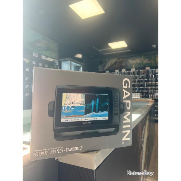 GARMIN ECHOMAP UHD 72CV + TRANSDUCER - Sondeurs - GPS (14139938)