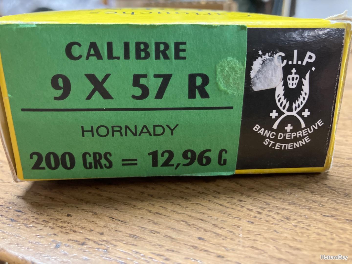 1 boîte de 20 cartouches Sologne 9x57R hornady 12,96G - Balles autres calibres (14152278)
