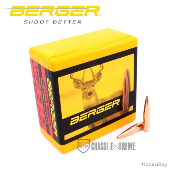100 Ogives BERGER Cal 6.5mm 140gr Elite Hunter - Ogives (14156115)