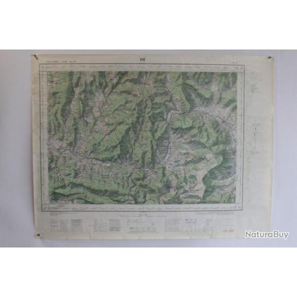 Ancienne Carte IGN Die 1/50000 type 1922 - Livres anciens (14167387)