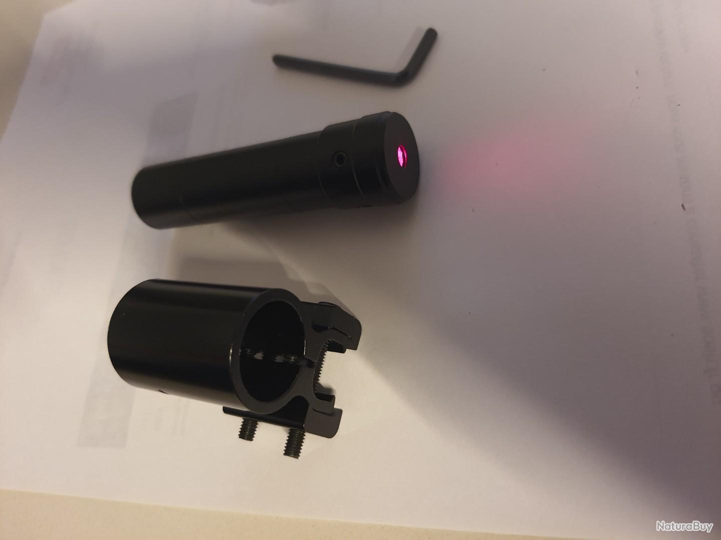 Laser point rouge avec piles et clé de réglage - Lasers, pointeurs et lampes tactiques (14170835)