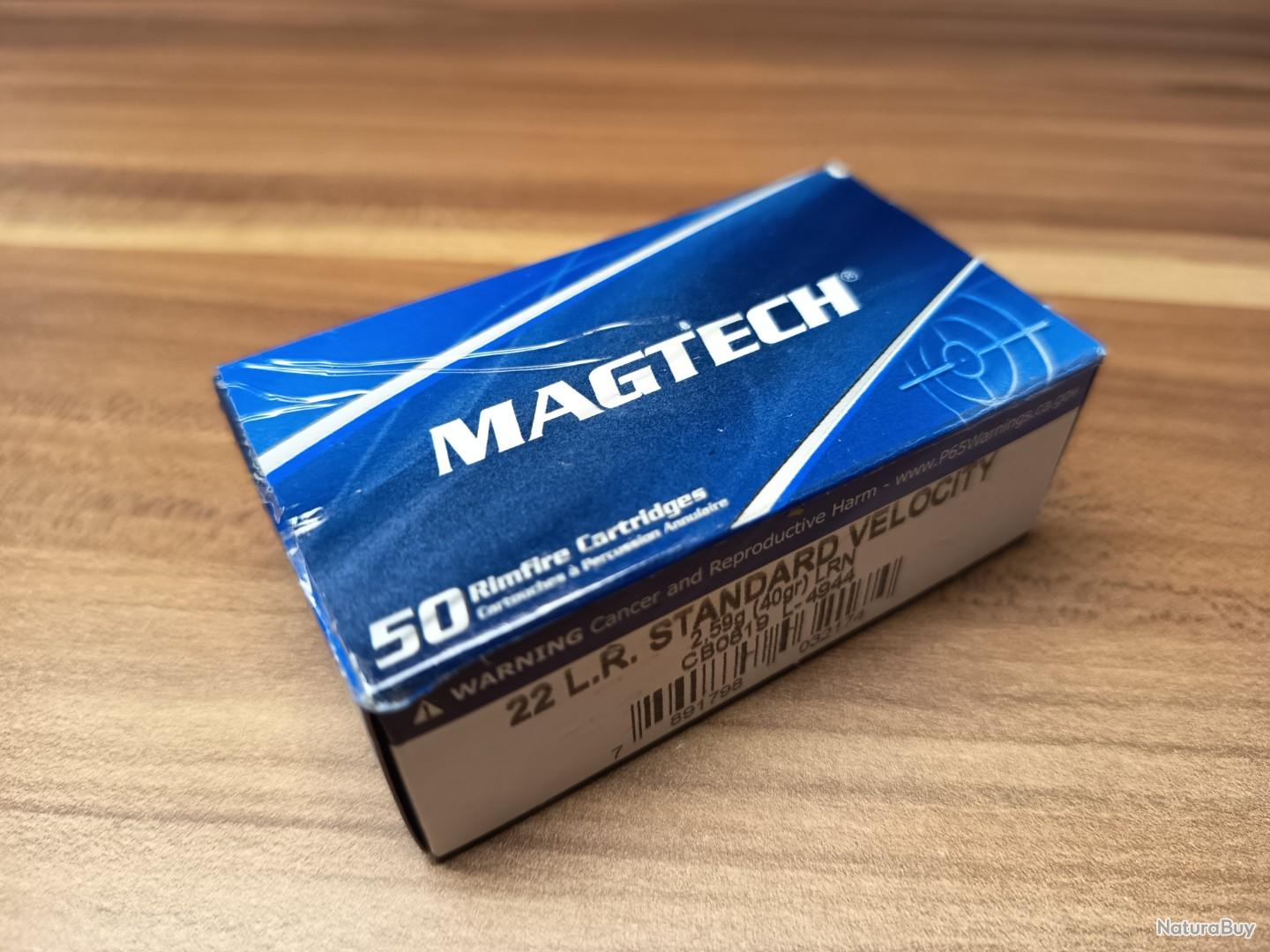 Balles 22LR Magtech (X50) - Munitions - Balles 22LR (14181303)
