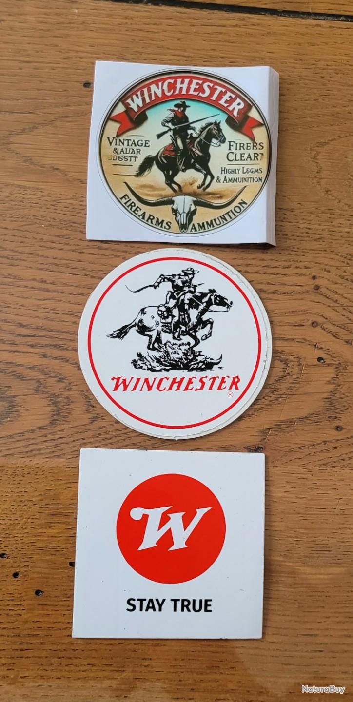 Lot d'autocollants Winchester, armes , tir ,ball-trap , chasse - Armes ...