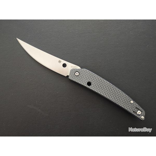 Spyderco Ikuchi Plaquettes en fibres de Carbone et lame en CPM S30V ...