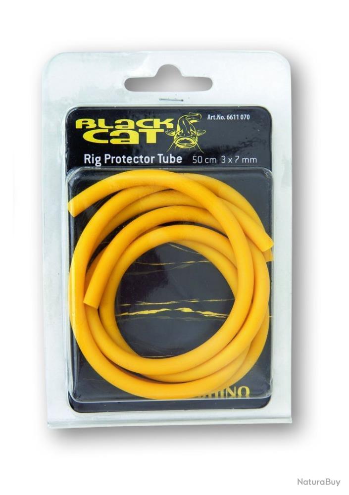 TUBE CAOUTCHOUC 1M - 7mm - BLACK CAT - Stop Float (14197422)